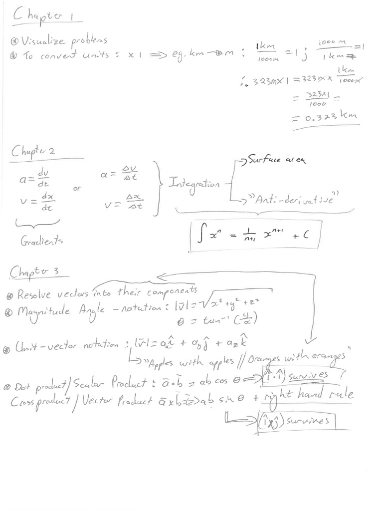 Summary Mechanics | PDF