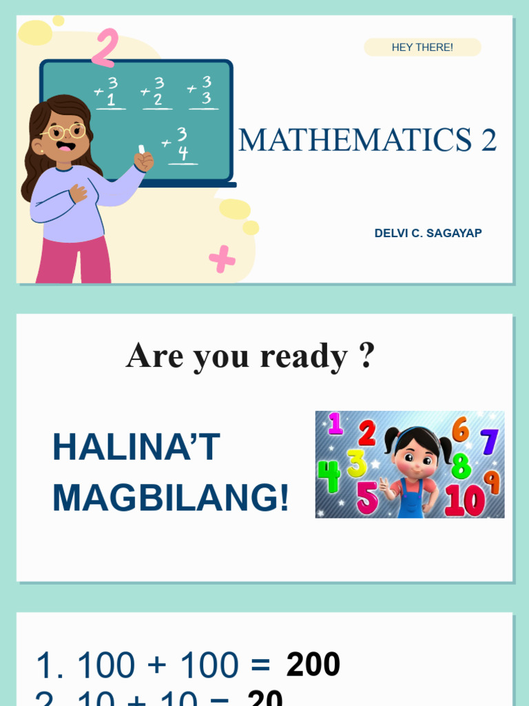Delvi MNP Day 3-4 PPT Math Week 2 | PDF