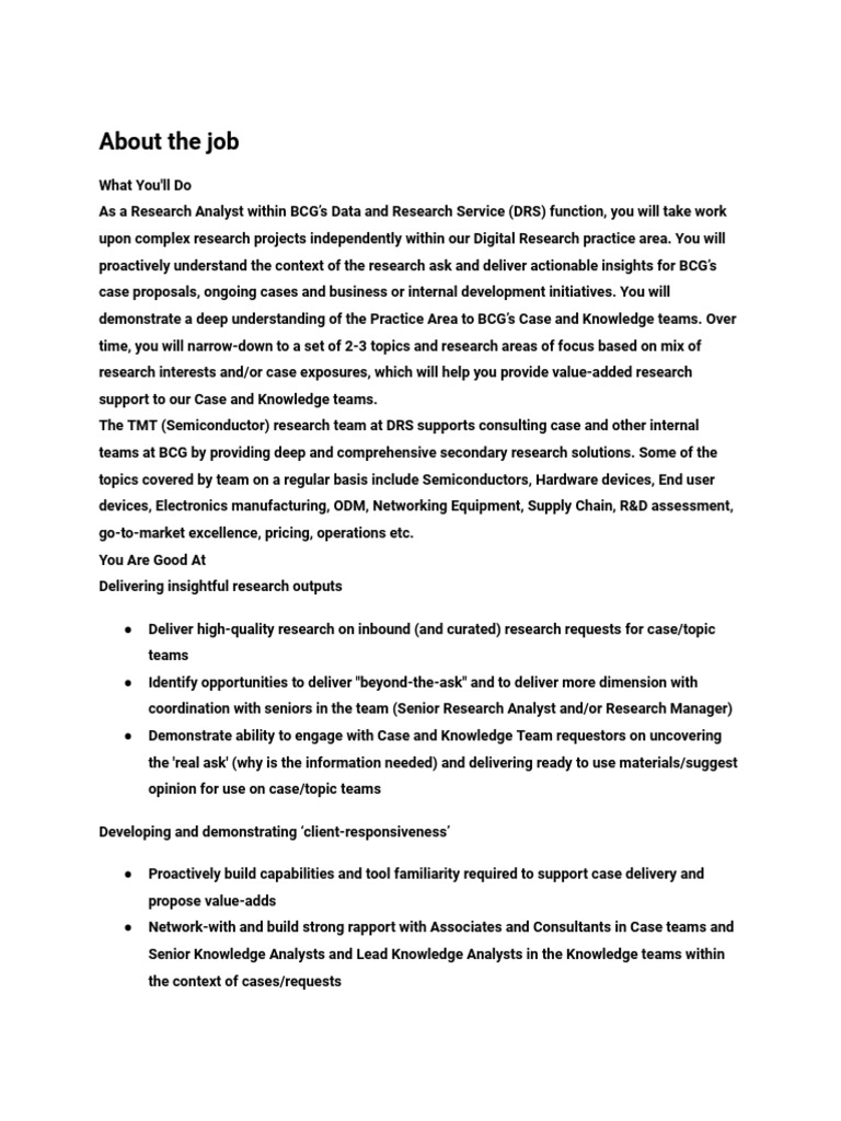 Research Analyst - Data & Research Services | PDF | Information ... Research Analyst - Data & Research Services | PDF | Information ...