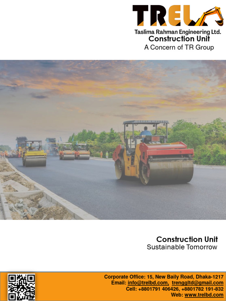 TREL Construction Overview and Projects | PDF | Loader (Equipment ...