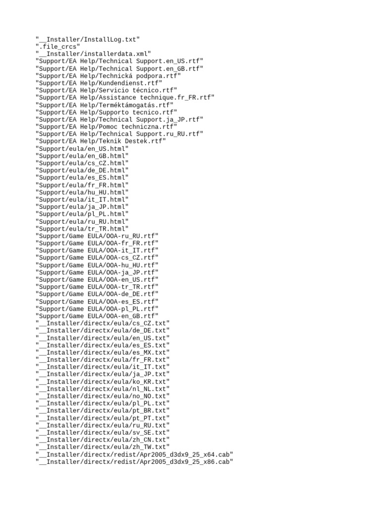 DirectX Installer and Support Files | PDF | Computing | Computer Programming