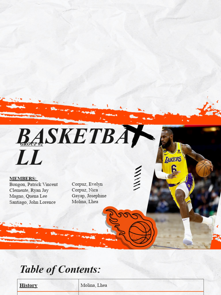 Basketball Report g2 Pe4 092550 | PDF | Indoor Sports | Games Of Physical Skill