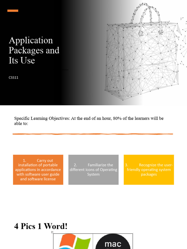 Application Packages and Its Use | PDF | Graphical User Interfaces | Operating System