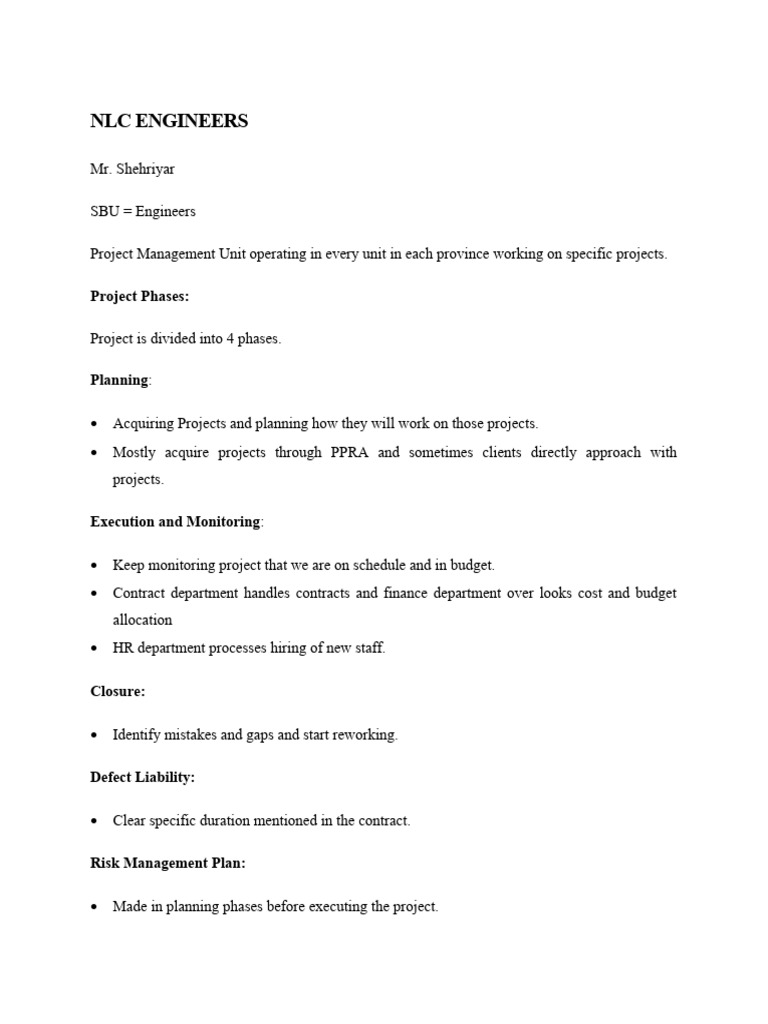 Erp Briefing | PDF | Enterprise Resource Planning | Project Management