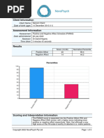 Panas Questionnaire Scale Positve Negative Affect | PDF | Cognition ...
