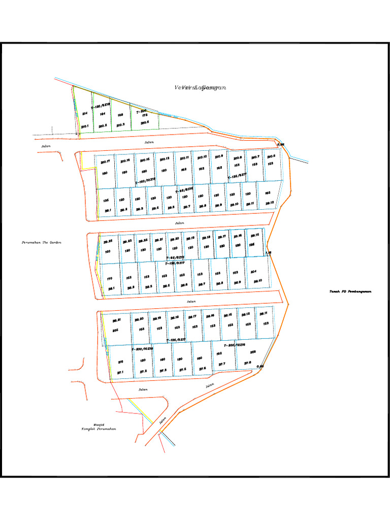 Blok B + (Eksisting Lap) | PDF
