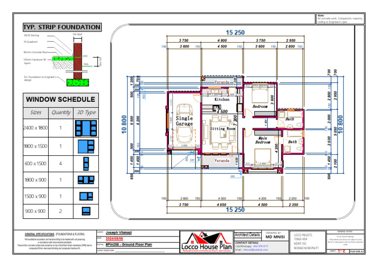Pln255 - #1 (Floor Plan) | PDF | Building | Buildings And Structures