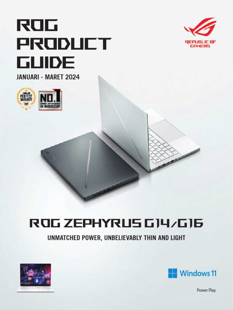 ROG Product Guide | PDF