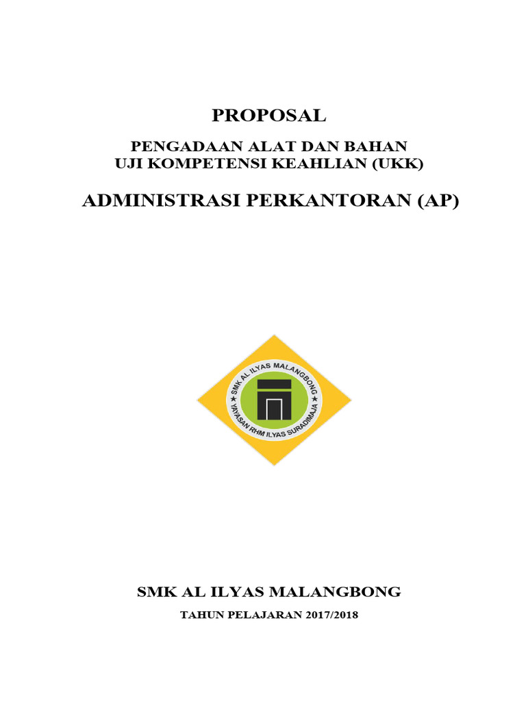 Proposal Ujikom 2017-2018 | PDF | Bisnis