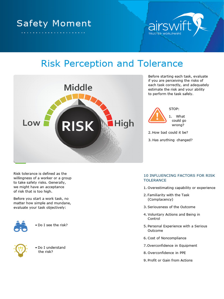 Evaluating Risk Perception in Safety | PDF | Risk | Cognitive Psychology