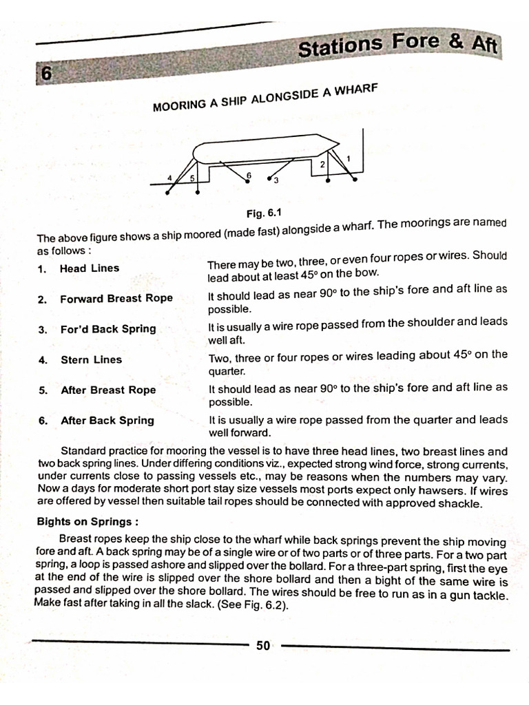 Stations Fore and Aft | PDF