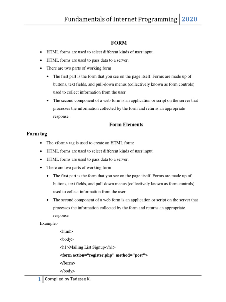 Lecturenote - 1275839844chapter 3 Part 3 | PDF | Web Server | Internet & Web