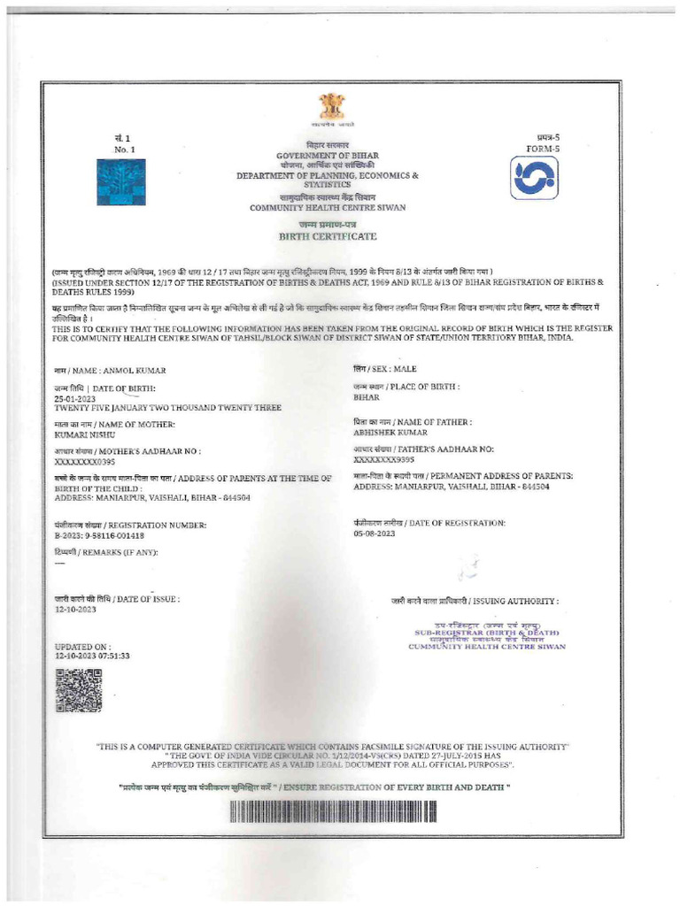 Anmol Kumar - Compressed | PDF