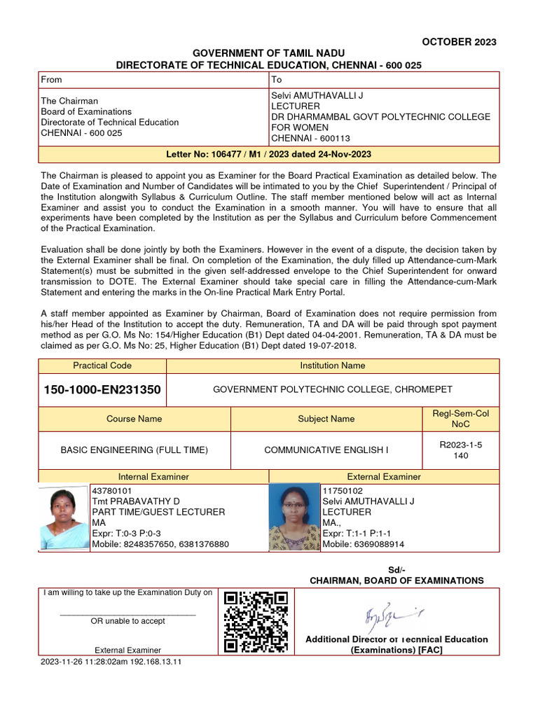 Panel Orders Oct2023 150 | PDF