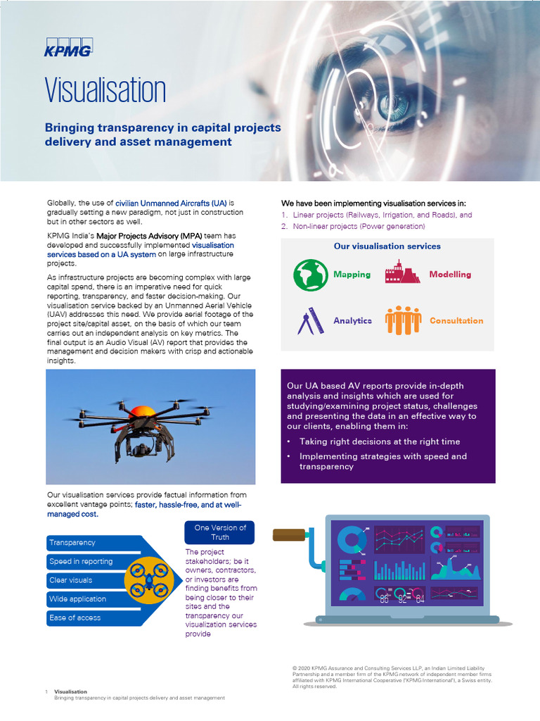 KPMG Visualisation Services | PDF | Unmanned Aerial Vehicle | Limited Liability Partnership