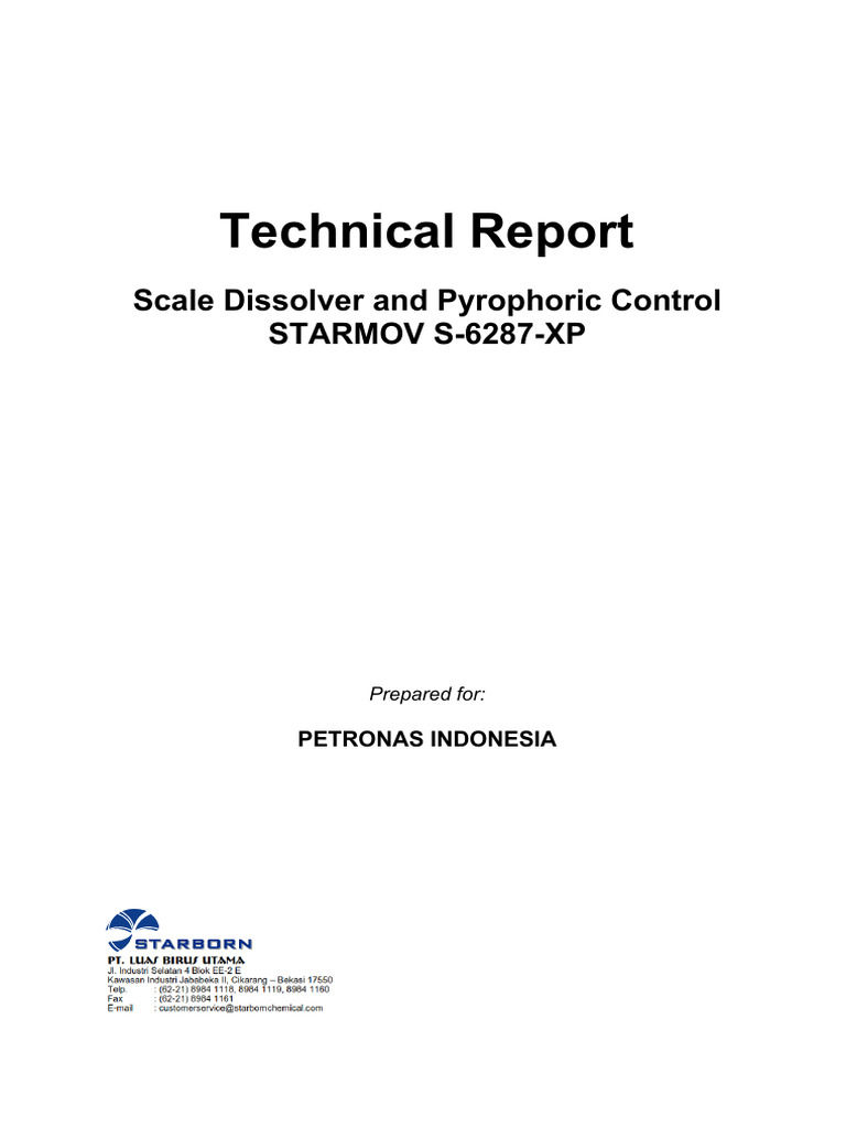 Pyrophoric Control in Scale Dissolver | PDF | Corrosion | Iron
