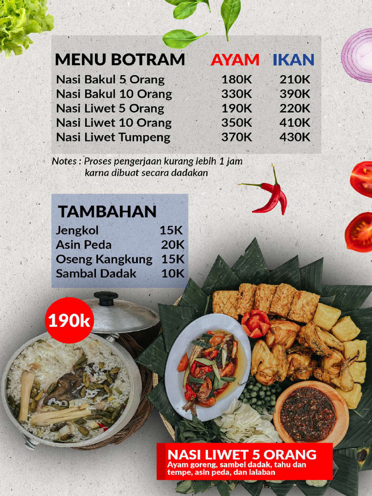 Menu Marlina Kopi | PDF