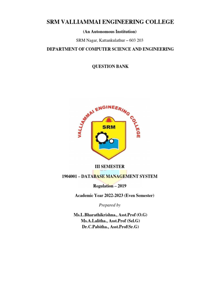 Database Management Systems Pdf Relational Model Database Transaction