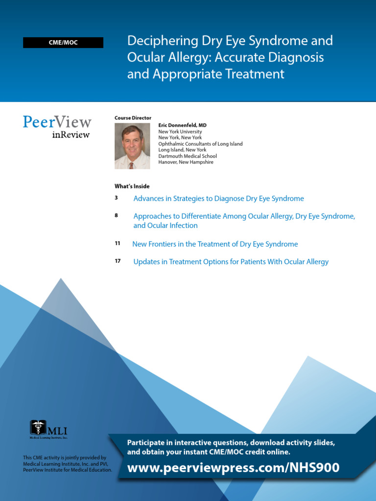 PVI Monograph NHS | PDF | Human Eye | Health Care