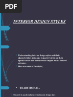 Interior Design Style PDF | PDF | Interior Design | Art Media
