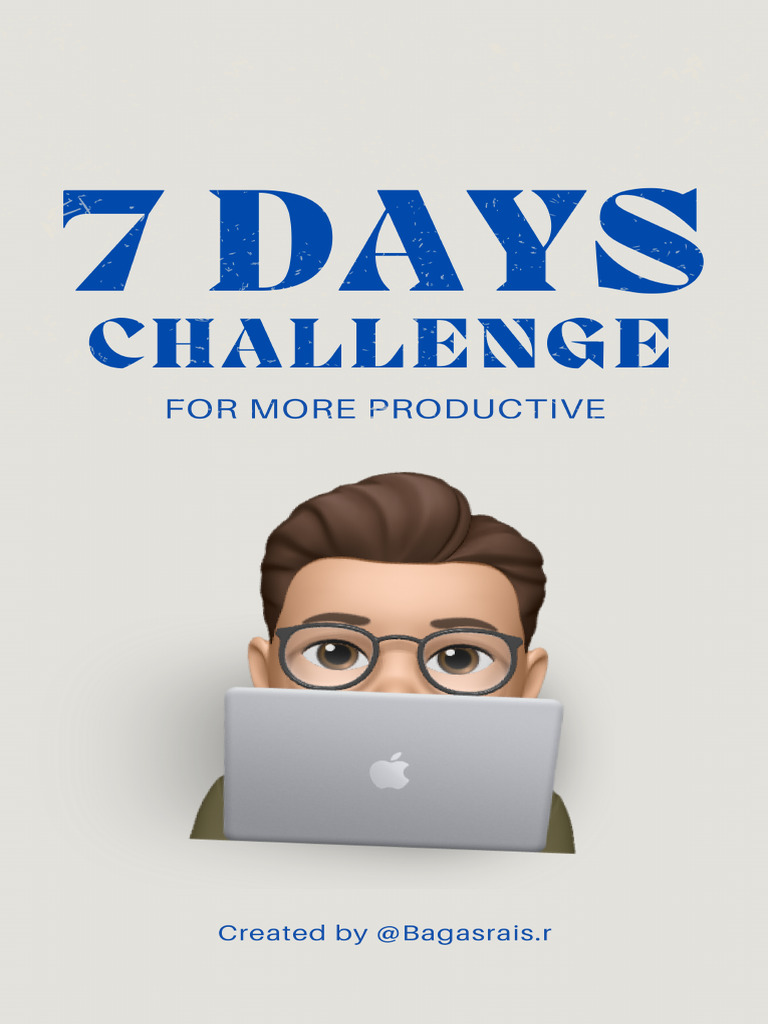 7 Days-Challenge To More Productive | PDF