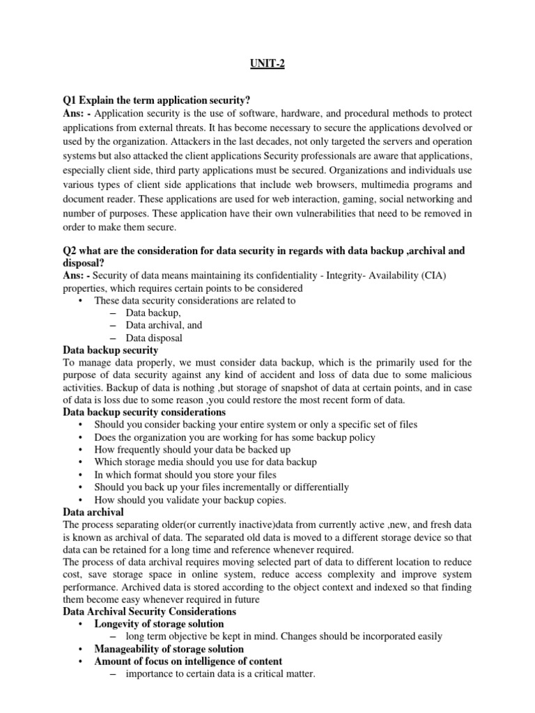 UNIT 2 | PDF | Virtual Private Network | Firewall (Computing)