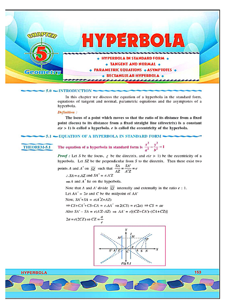 Hyperbola | PDF