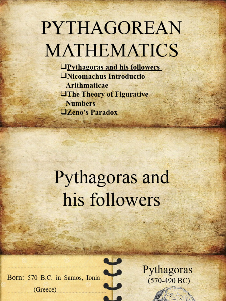 Pythagorean Mathematics | PDF | Pythagoras | Mathematics