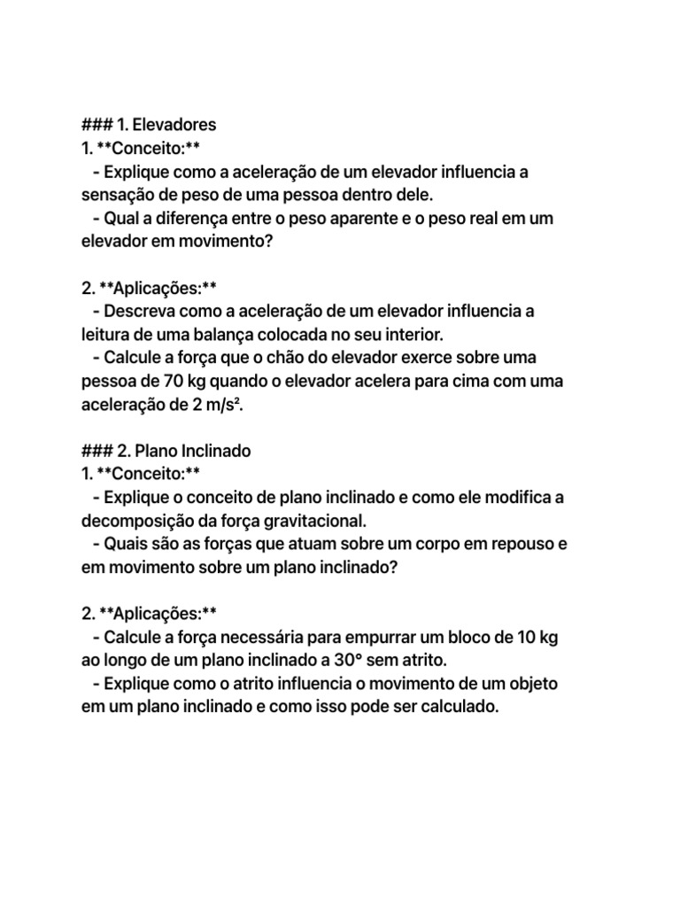 Aplicações Das Leis de Newton - Parte 2 | PDF | Pêndulo | Força