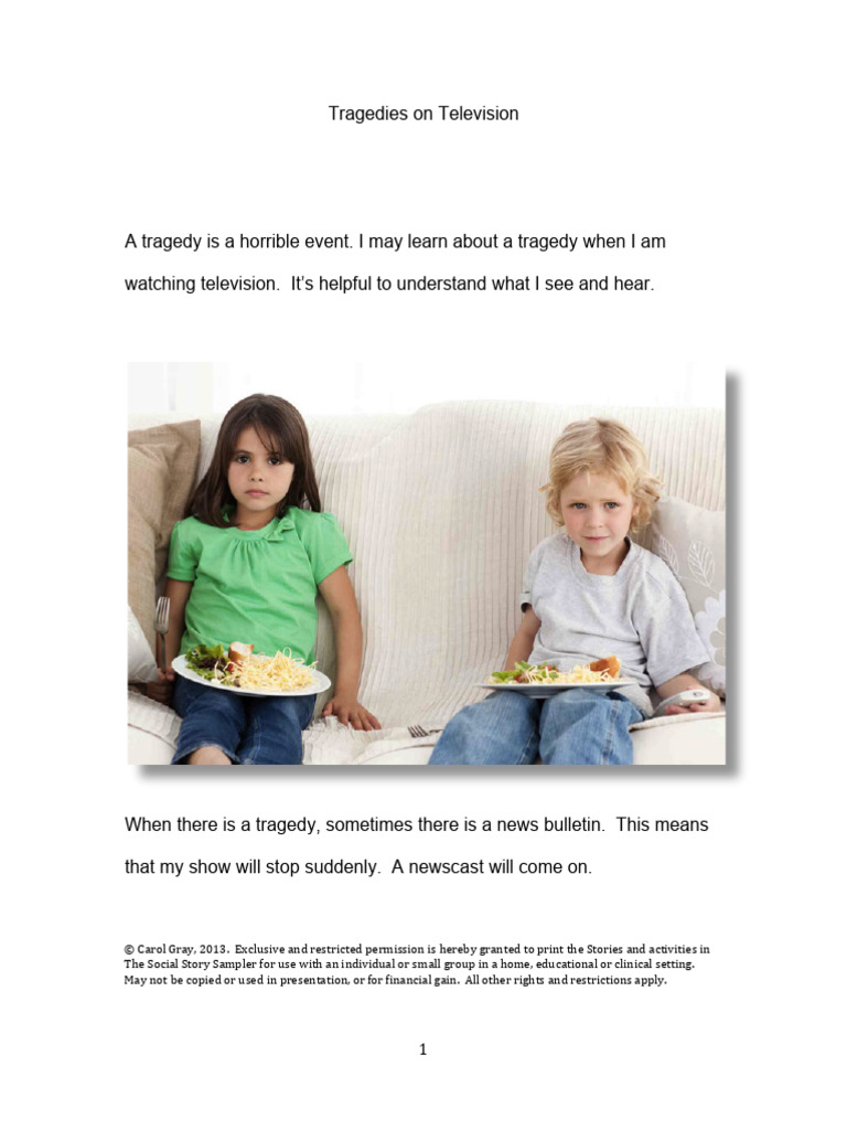 Tragedies On Television | PDF