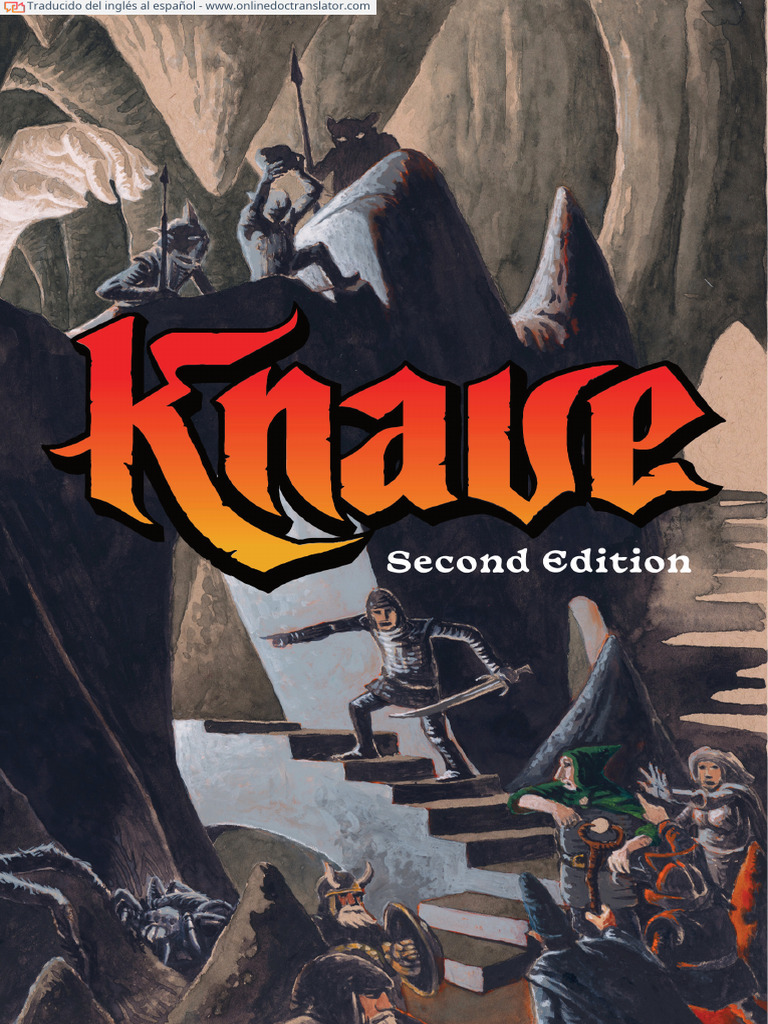 Knave Ben Milton Second Edition Core Rulebook 2023 12 31 (01-12) .En - Es | PDF