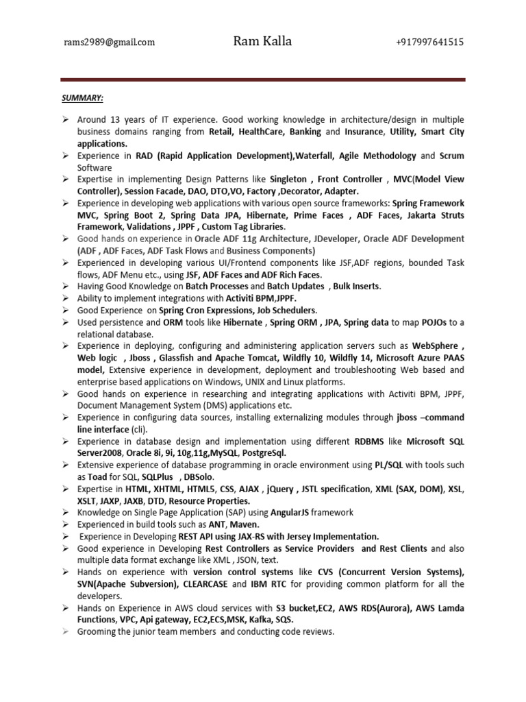 Resume Shantaram Kalla | PDF | Ajax (Programming) | Eclipse (Software)