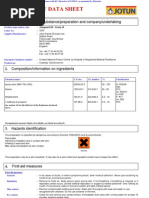 DCP MSDS | PDF | Dangerous Goods | Personal Protective Equipment