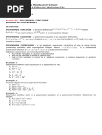 Dividing Polynomials Worksheet | PDF | Discrete Mathematics ...