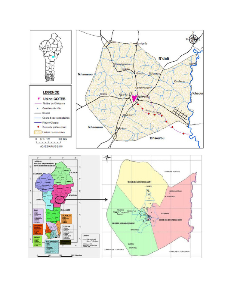 Carte de Parakou | PDF