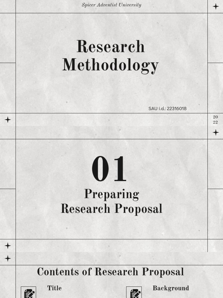 Research Methodology Presentation | PDF | Methodology | Scientific Method