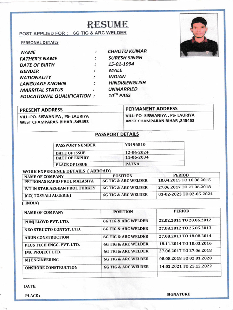 T.A Weld.-Chhotu Kumar | PDF | Construction | Welding
