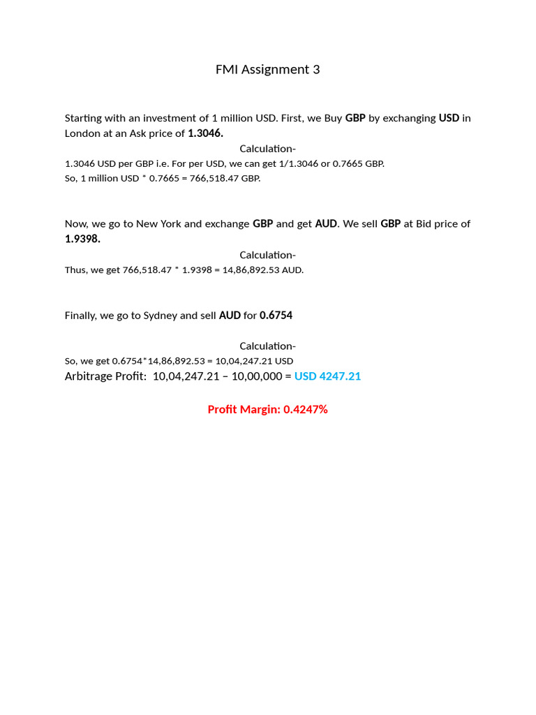 FMI Assignment 3 | PDF