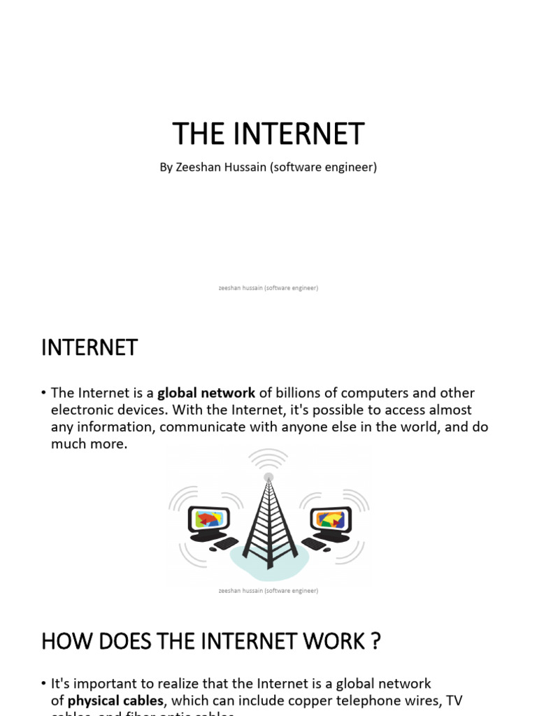 The Internet | PDF | Internet | Internet Service Provider
