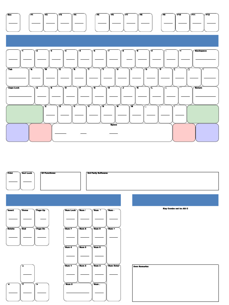 BMS Keyboard Layout (US Int) | PDF | Text | Writing Implements