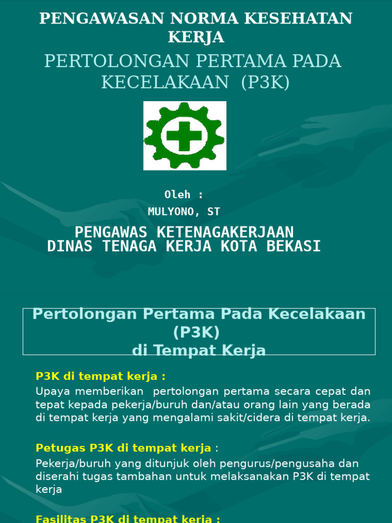 Gabungan P3K Pertolongan-Pertama-Pada-Kecelakaan-P3k | PDF