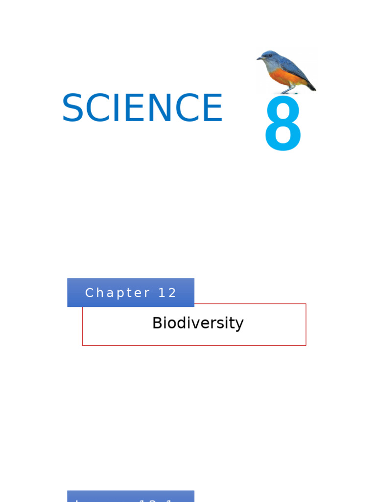 Lesson 12-BIODIVERSITY | PDF | Biodiversity | Species