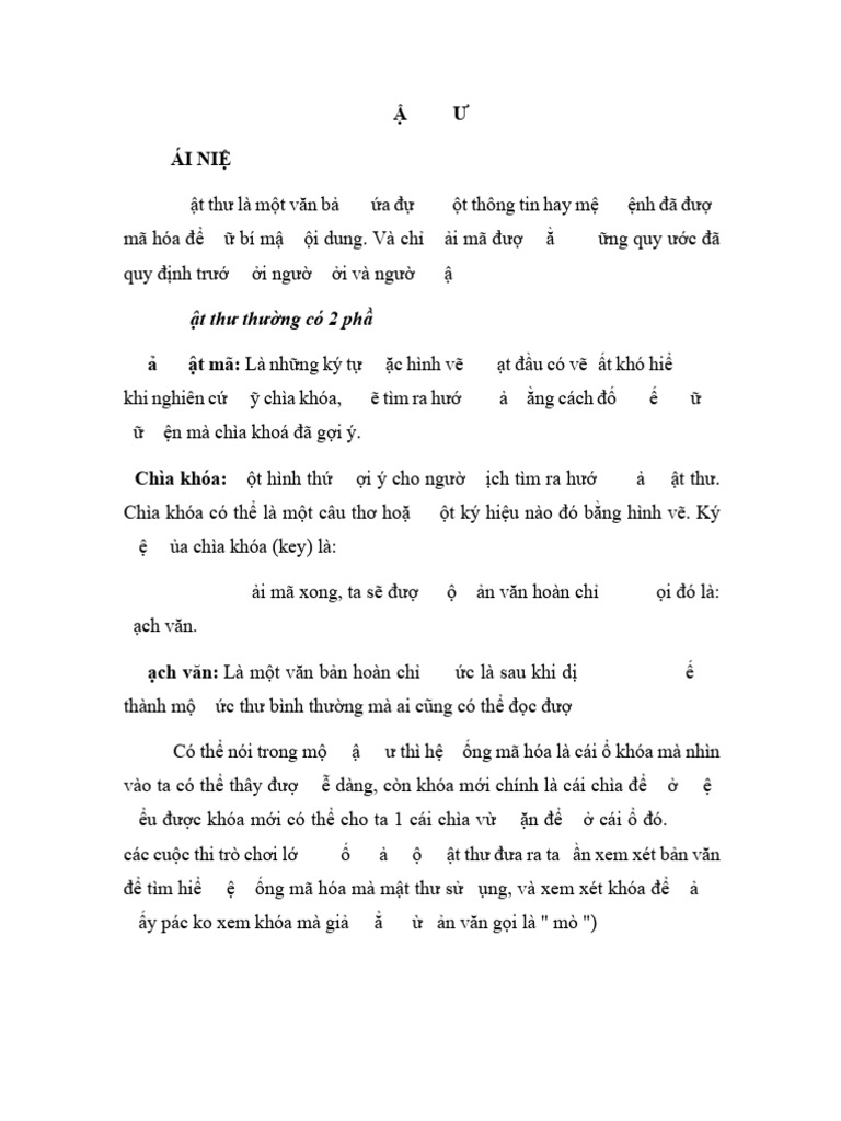 tai lieu mat thu | PDF