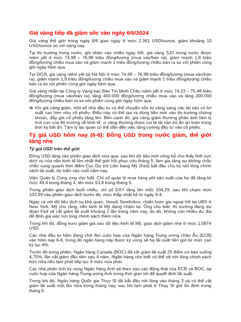 Biến động TTCK | PDF