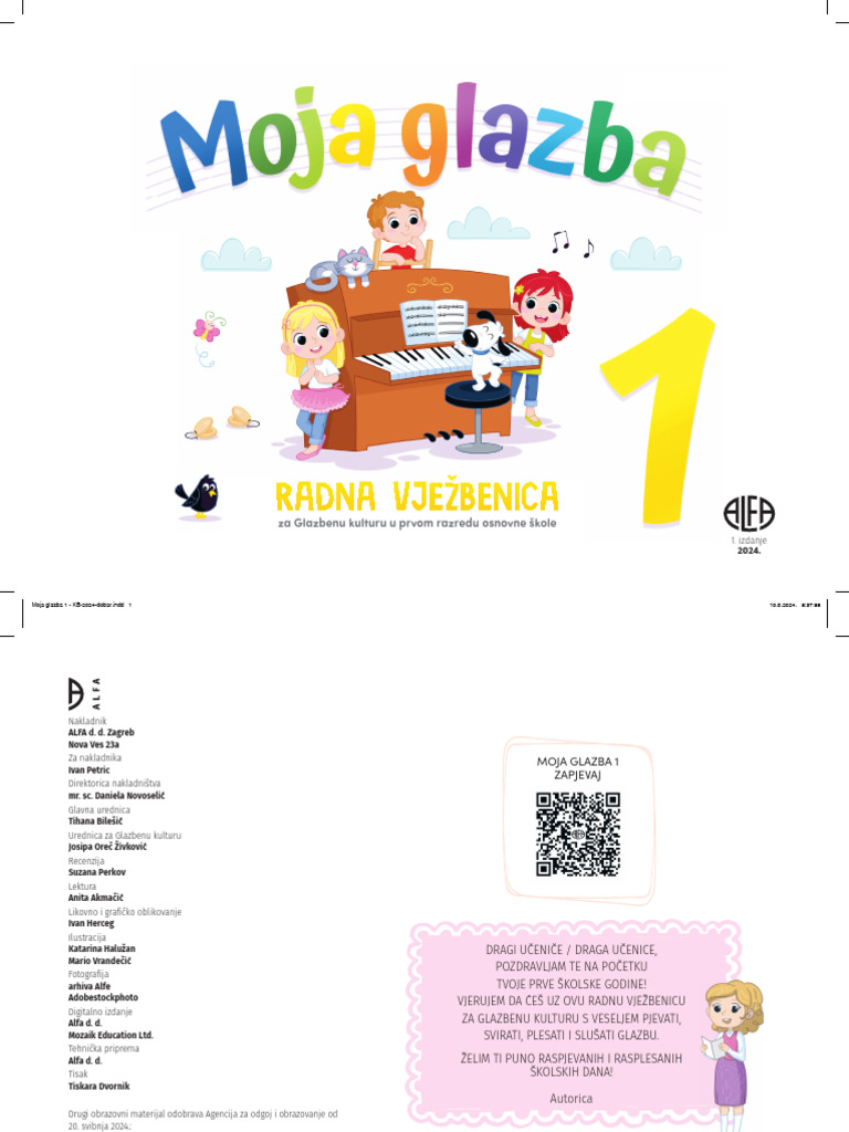 Stranice - Moja Glazba 1 - KB | PDF