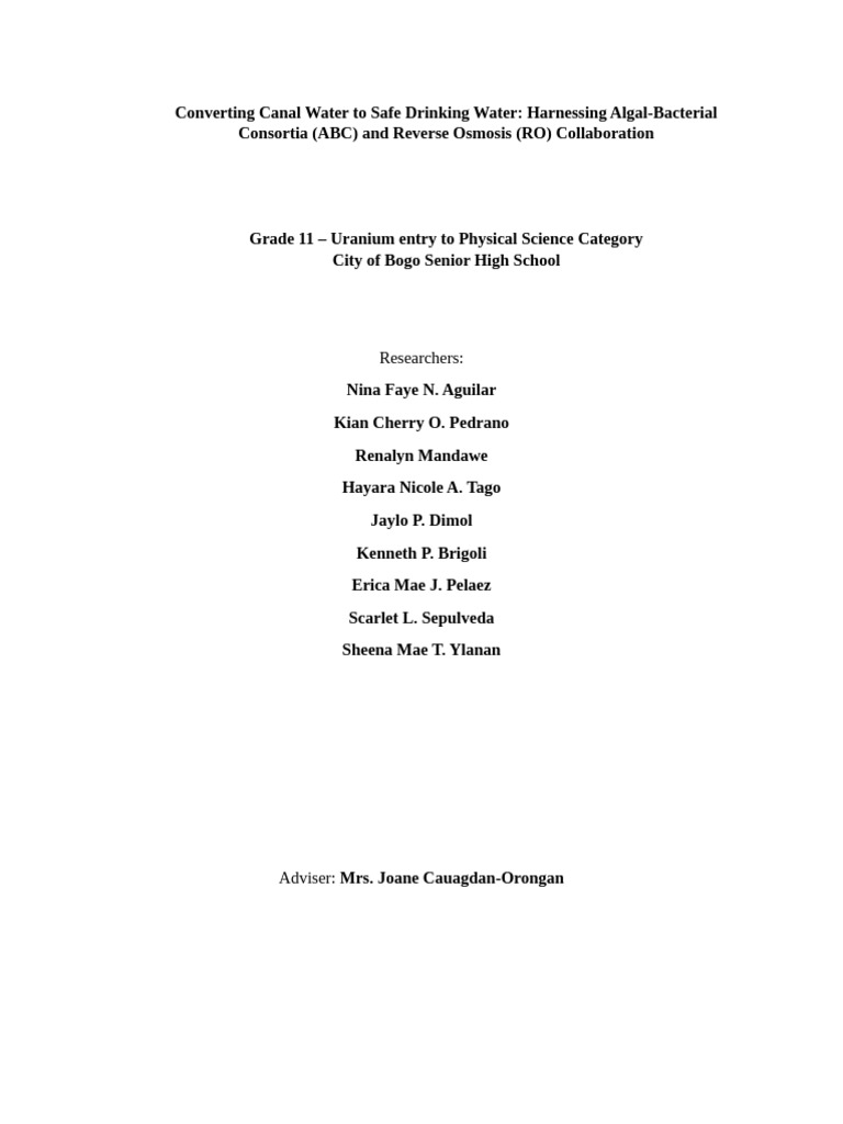 Pagbasa Research | PDF