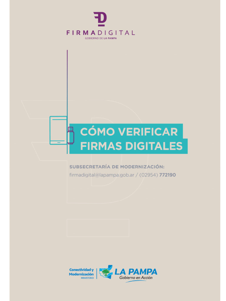 6 - Como Verificar Firmas Digitales | PDF | Tecnologías de la ...