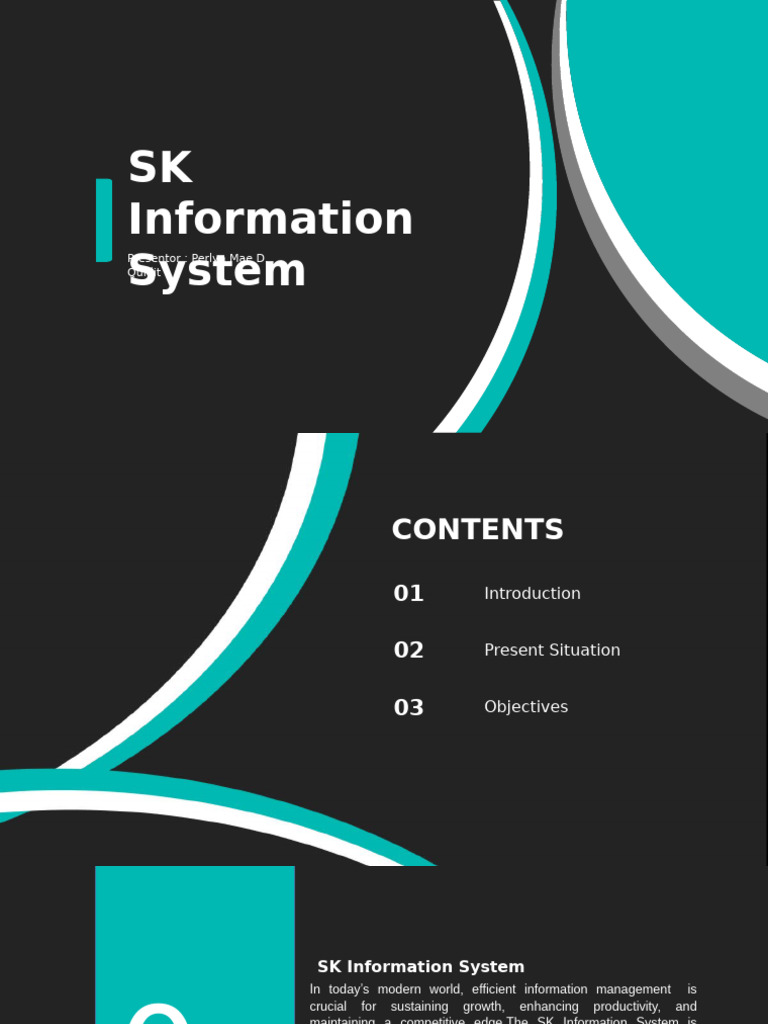 SK Information System | PDF | Information | User (Computing)