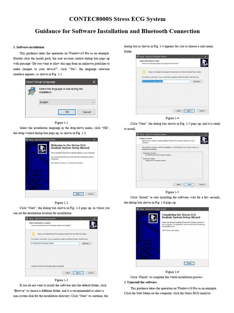 Guidance for Software Installation and Bluetooth Connection 16k-AA | PDF | Installation ...