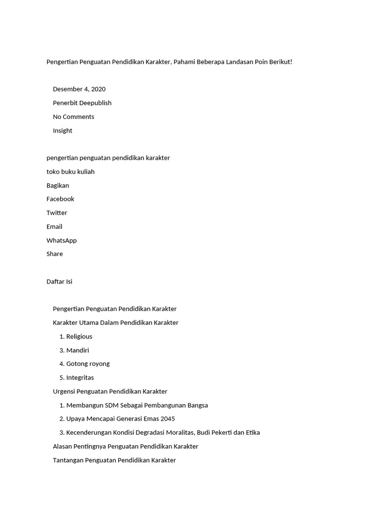 Materi PPK KLS7 | PDF